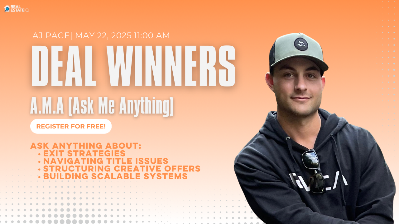 Wealth of Solutions: Deal Winners AMA with AJ Page