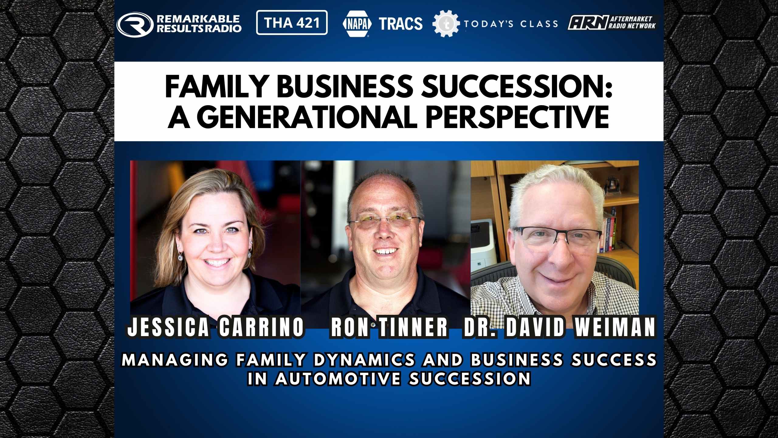 Family Business Succession: A Generational Perspective [THA 421]