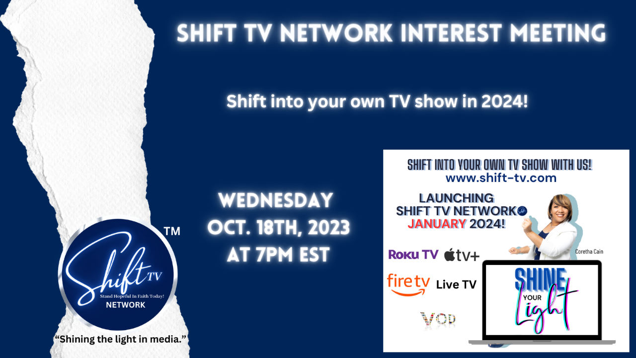Shift TV Network Interest Meeting