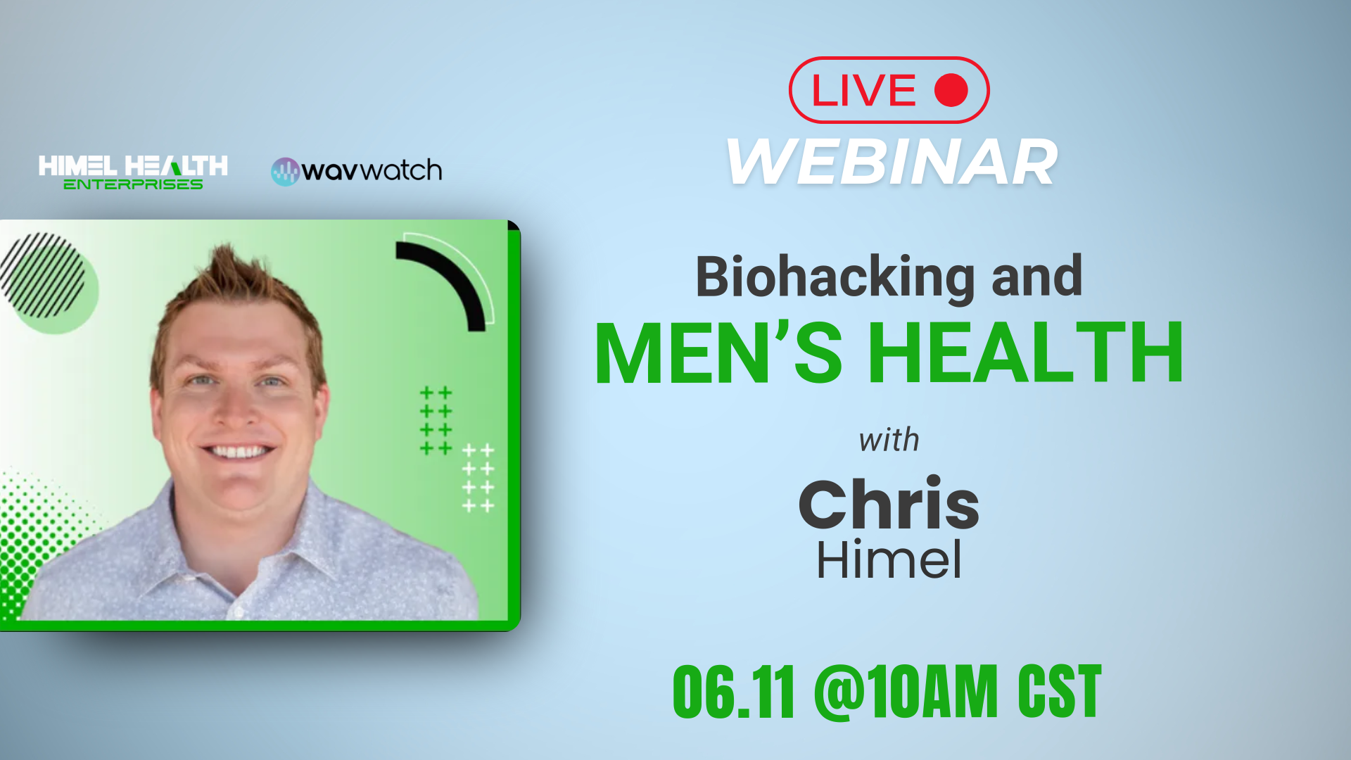 Chris Himel | Biohacking & Men's Health