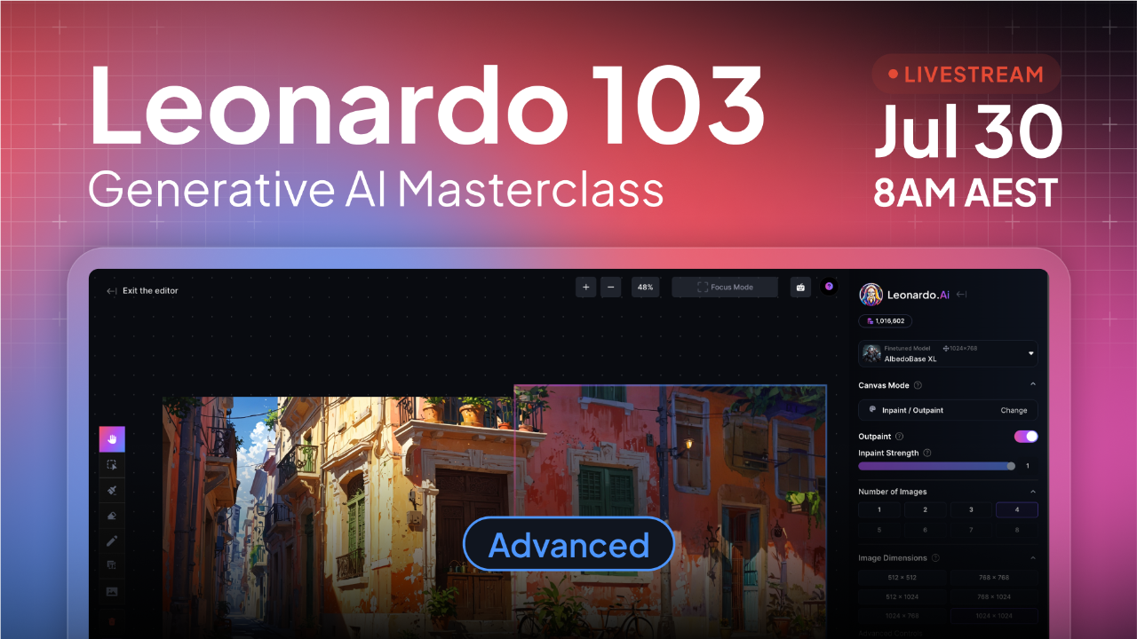 Leonardo 103: A Generative AI Masterclass