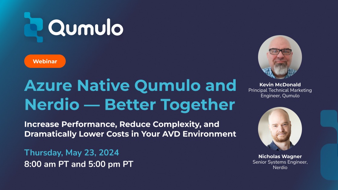 Azure Native Qumulo and Nerdio — Better Together!