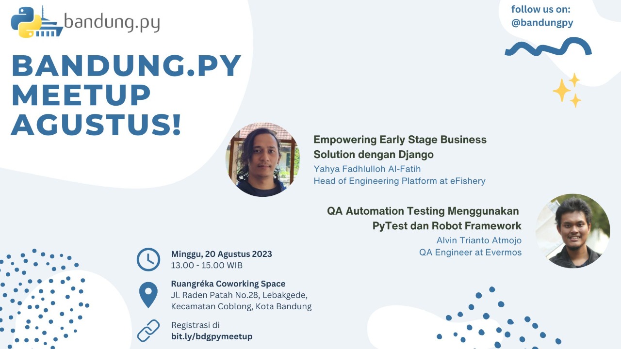 Bandung.py Meetup Agustus
