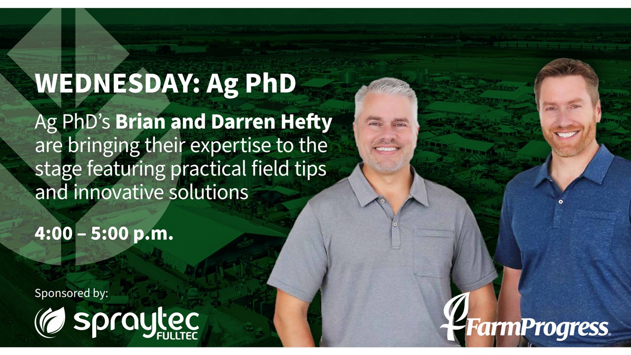 Ag PhD with Brian & Darren Hefty (Wednesday)
