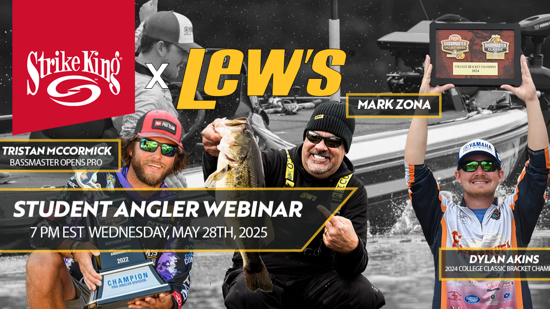 Student Angler Webinar: All Things Summer-Time Fishing and How to Be a Professional Angler with ...