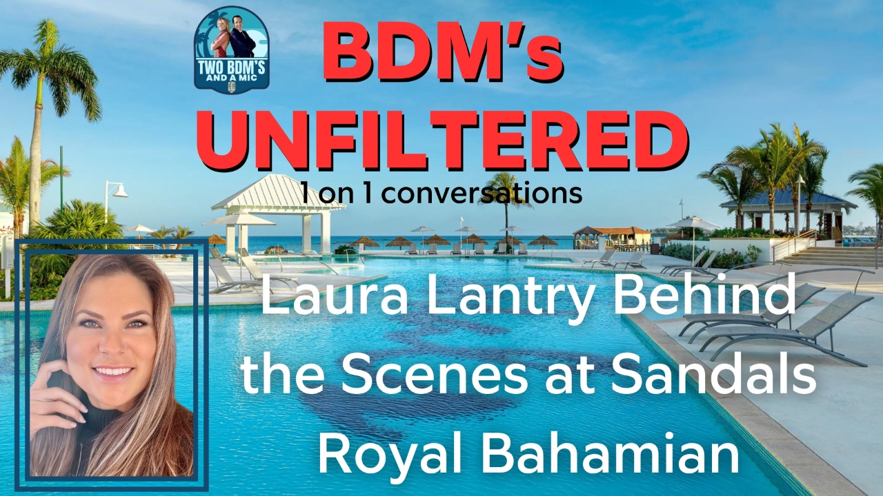Laura Lantry Behind the Scenes at Sandals Royal Bahamian!