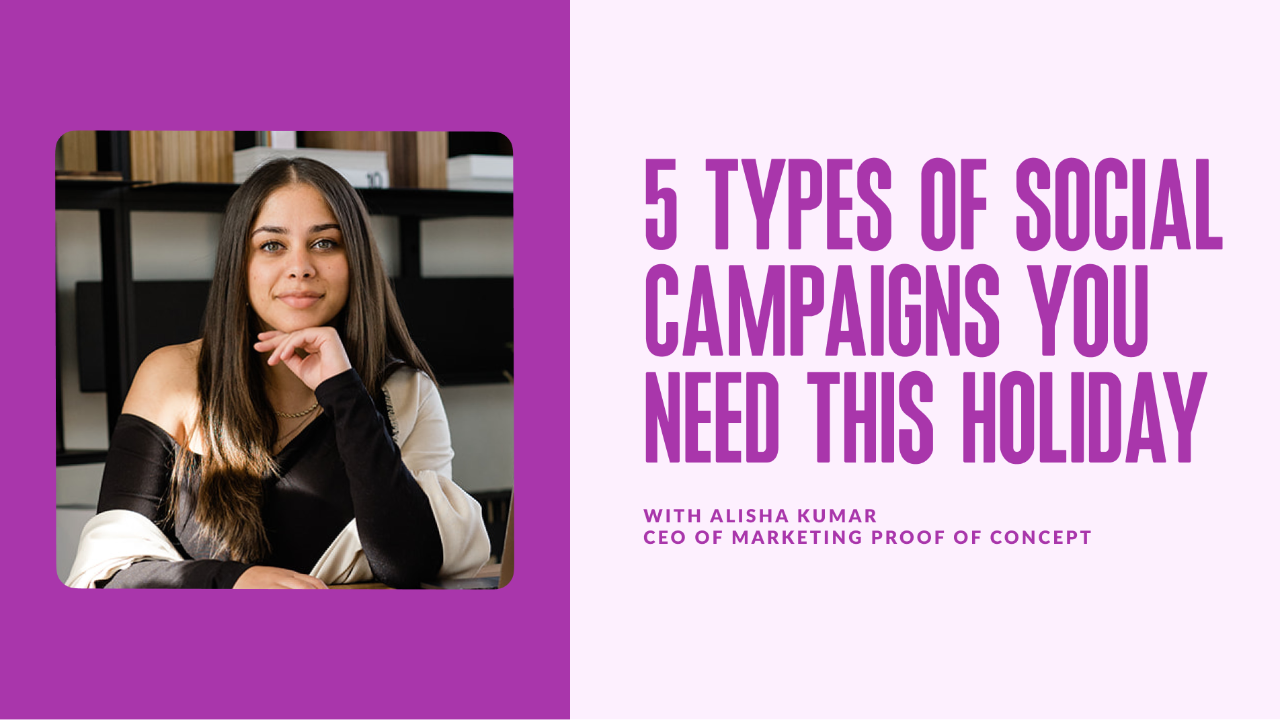 5 Types of Social Campaigns You Need This Holiday