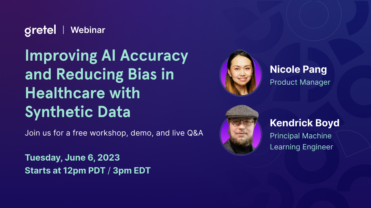 Improving AI Accuracy and Reducing Bias in Healthcare with Synthetic Data