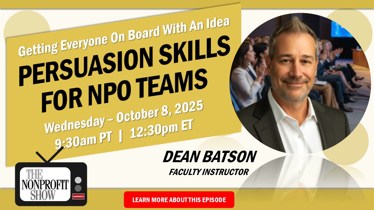Persuasion Skills For Nonprofit Teams