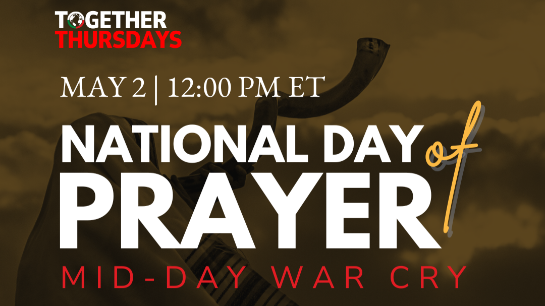 #TogetherThursdays National Day of Prayer Mid-Day War Cry