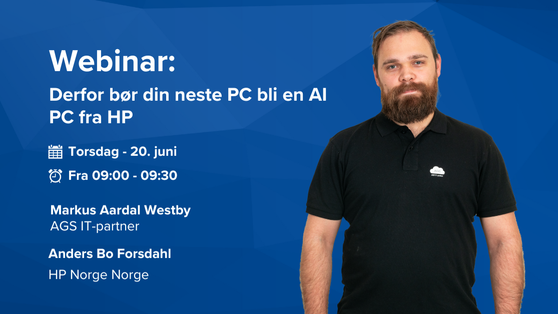 Webinar | Derfor bør din neste PC bli en AI PC fra HP