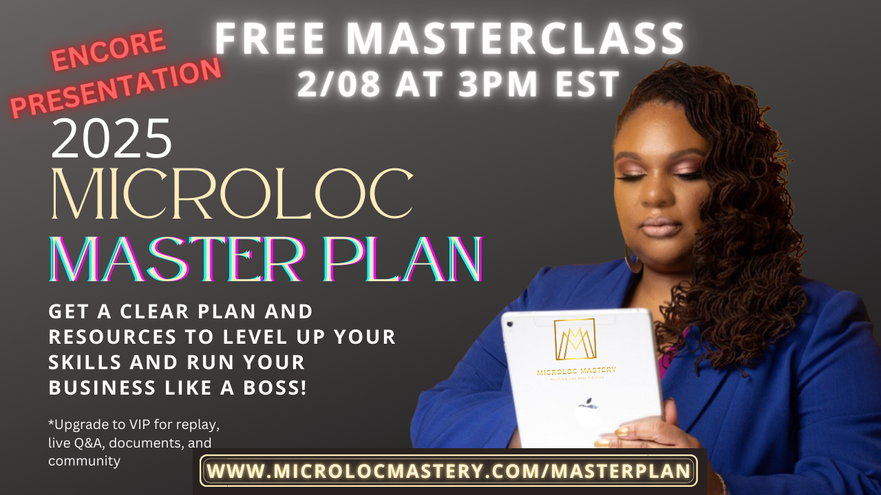 *Encore Presentation* Create Your 2025 Microloc MasterPlan