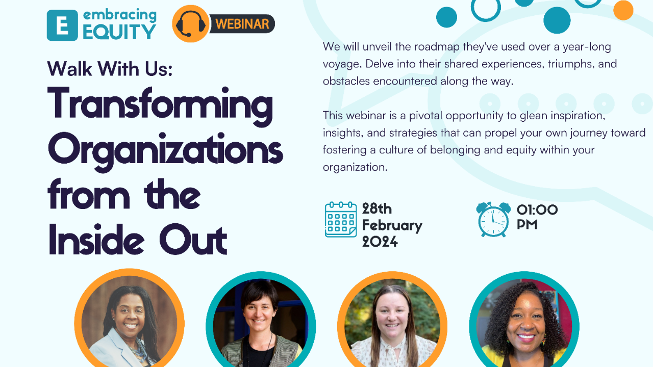 Walk With Us: Transforming Organizations from the Inside Out!