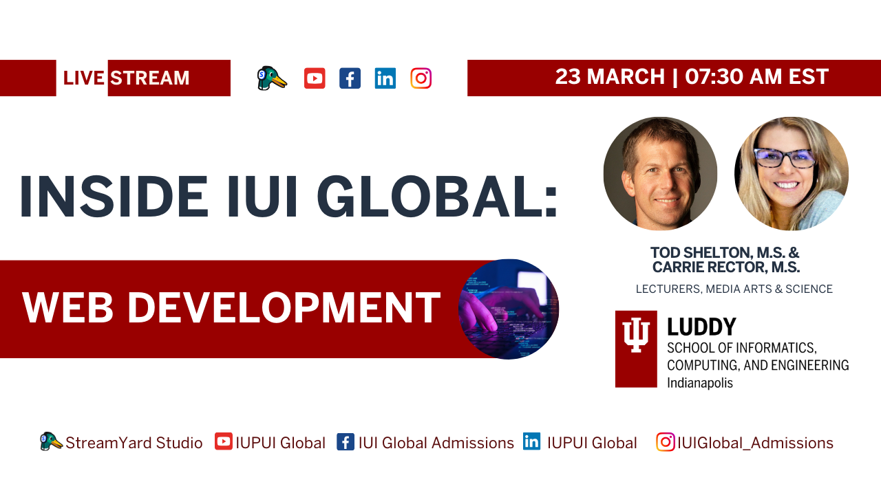 Inside IUI Global: Web Development