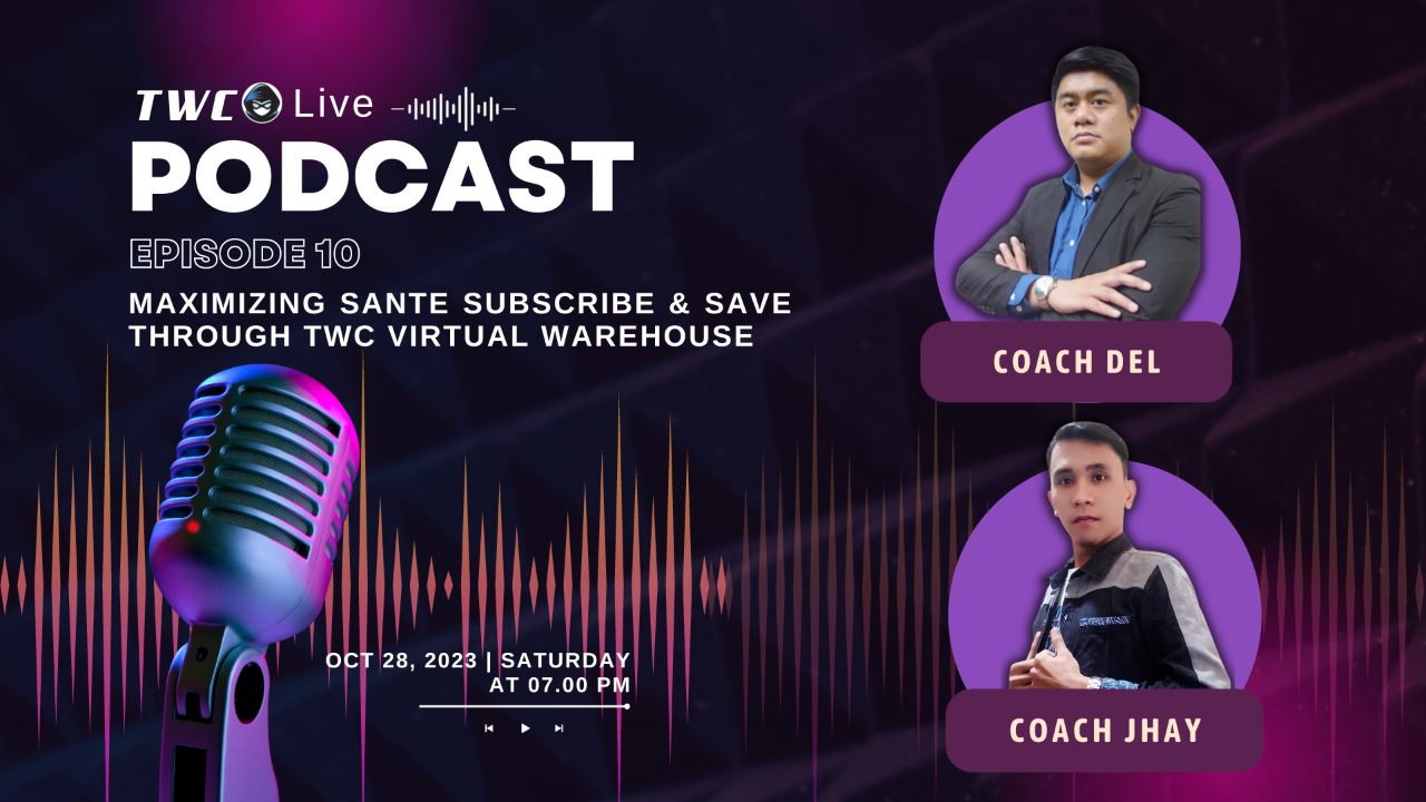 TWC Podcast Ep. 10 - Maximizing Sante SAS & Promos through TWC VW