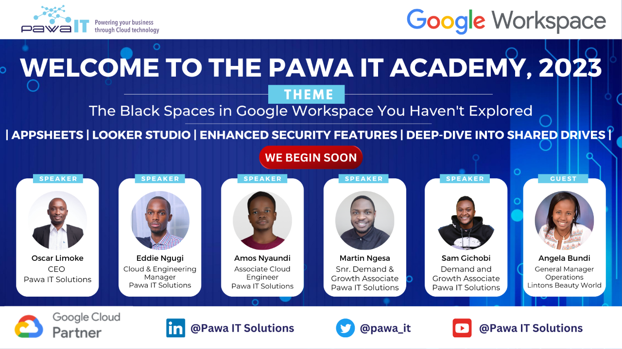 The Pawa IT Academy 2023: The Black Spaces in Google Workspace You ...