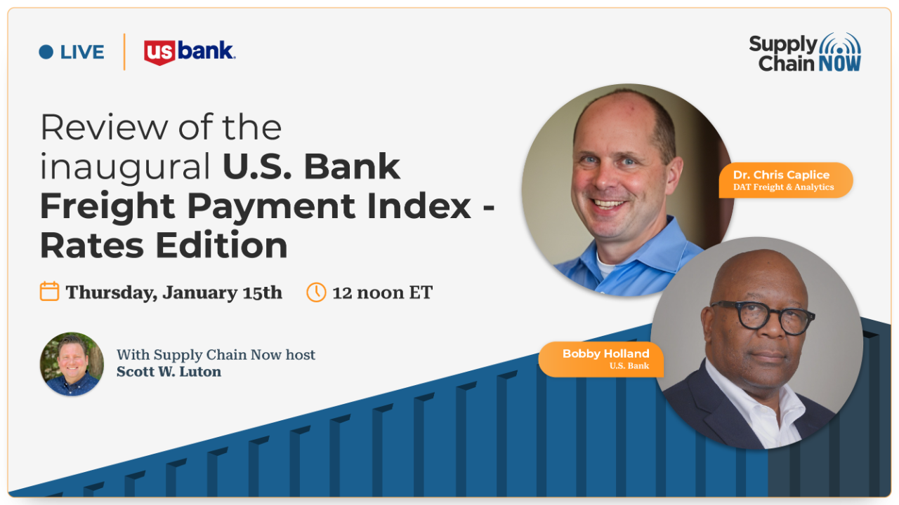 Review of the Inaugural U.S. Bank Freight Payment Index - Rates Edition