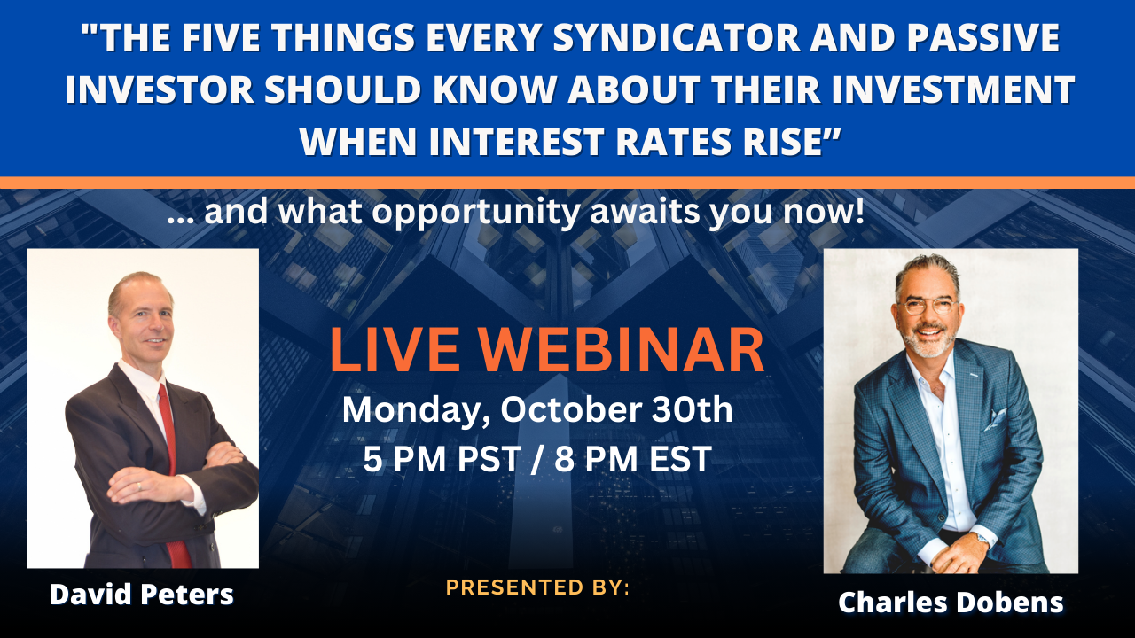 "The Five Things Every Syndicator and Passive Investor Should Know ...