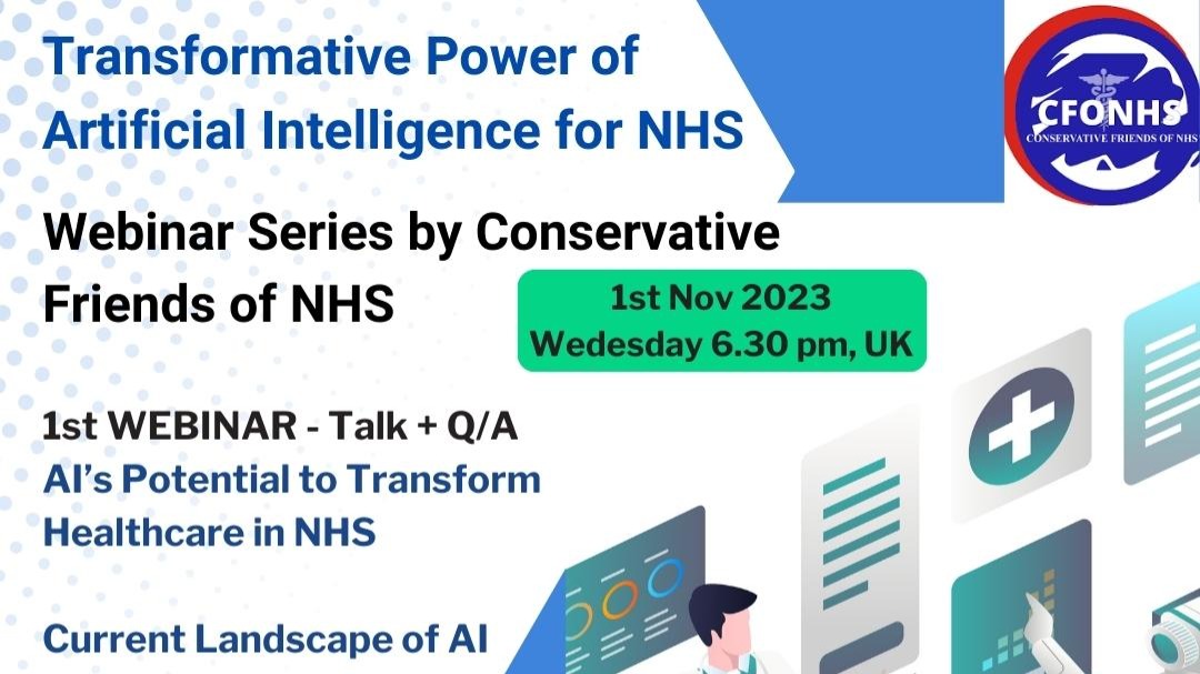 Transformative Innovation of NHS via Artificial Intelligence (AI ...