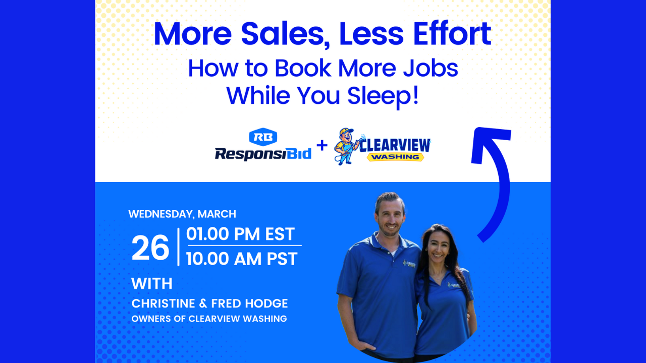 More Sales, Less Effort: How To Book More Jobs While You Sleep!