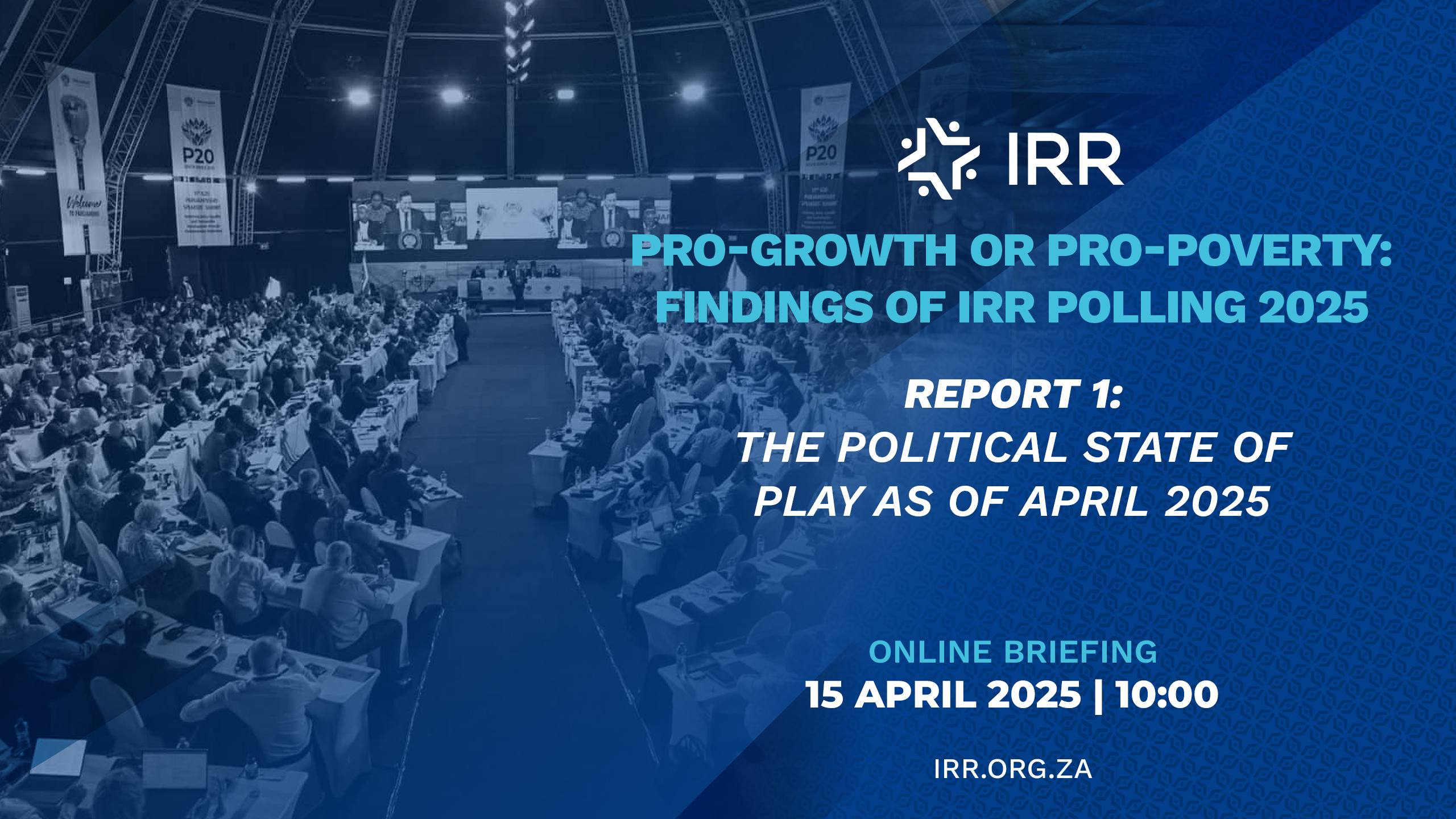 The Political State of Play as of April 2025 | Pro-Growth or Pro-Poverty: Findings of IRR ...