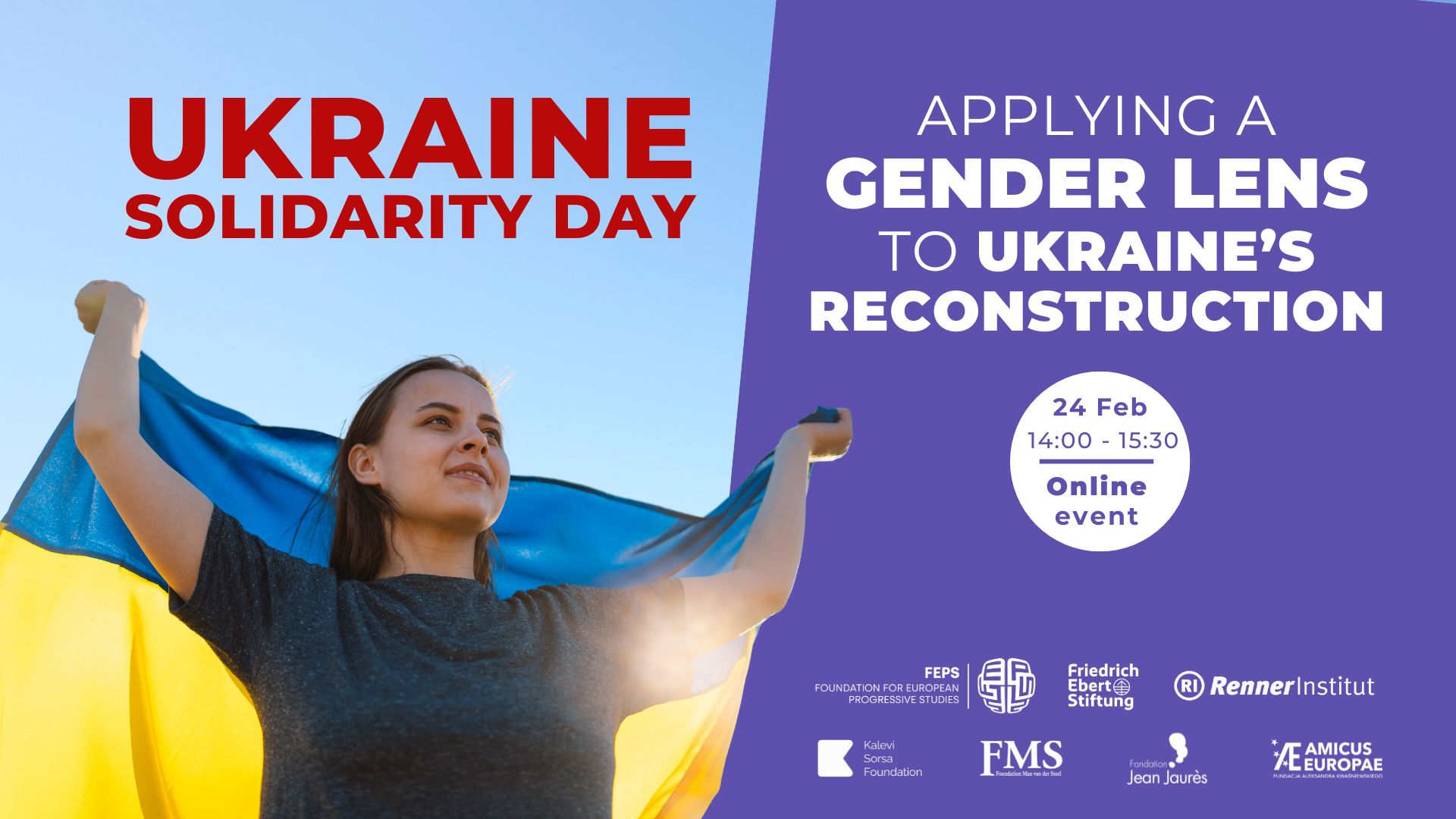 Ukraine Solidarity Day: Applying a gender lens to Ukraine’s reconstruction
