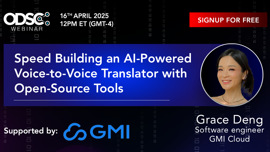 Webinar "Speed Building an AI-Powered Voice-to-Voice Translator with ...