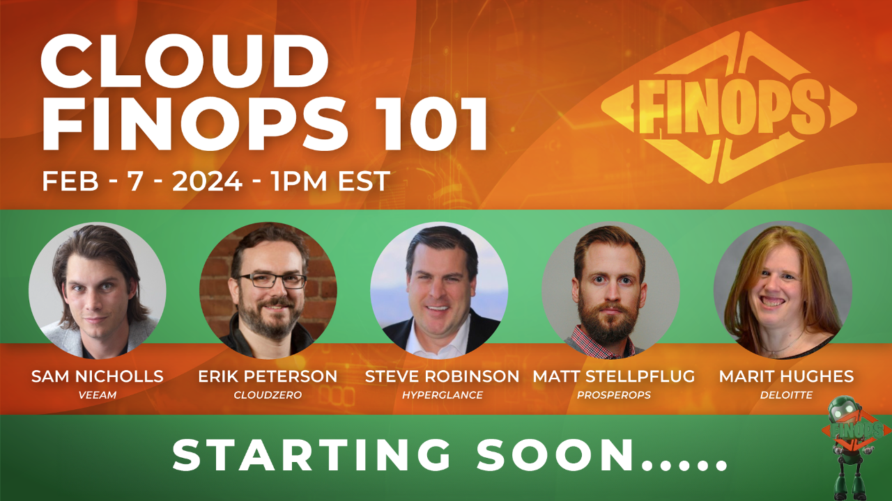 Cloud FinOps 101 Webinar / Chat