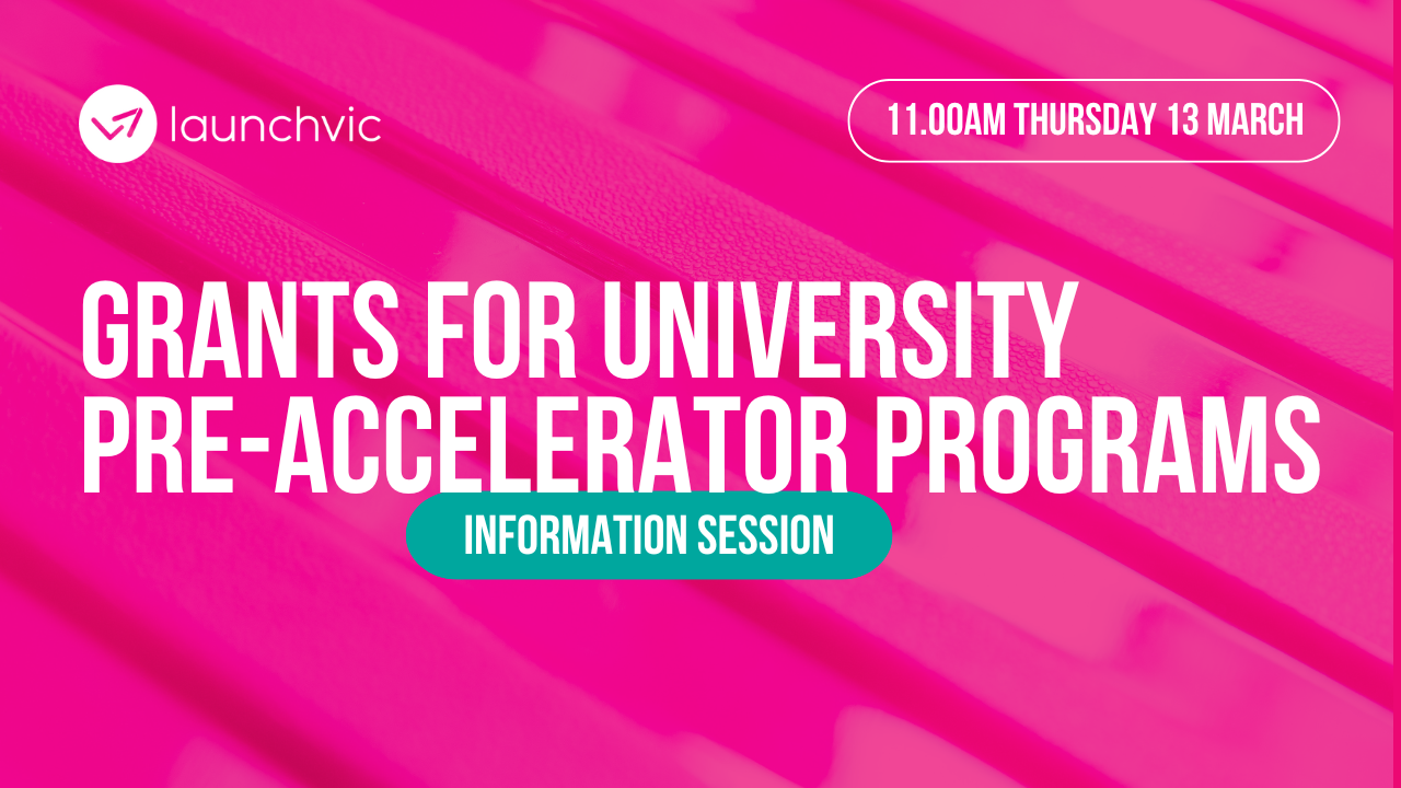 Grants for University Pre-Accelerator Programs