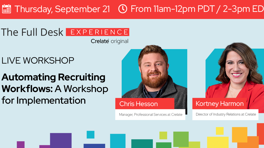 The First 4 Processes Staffing & Rec Ops Leaders Should Automate