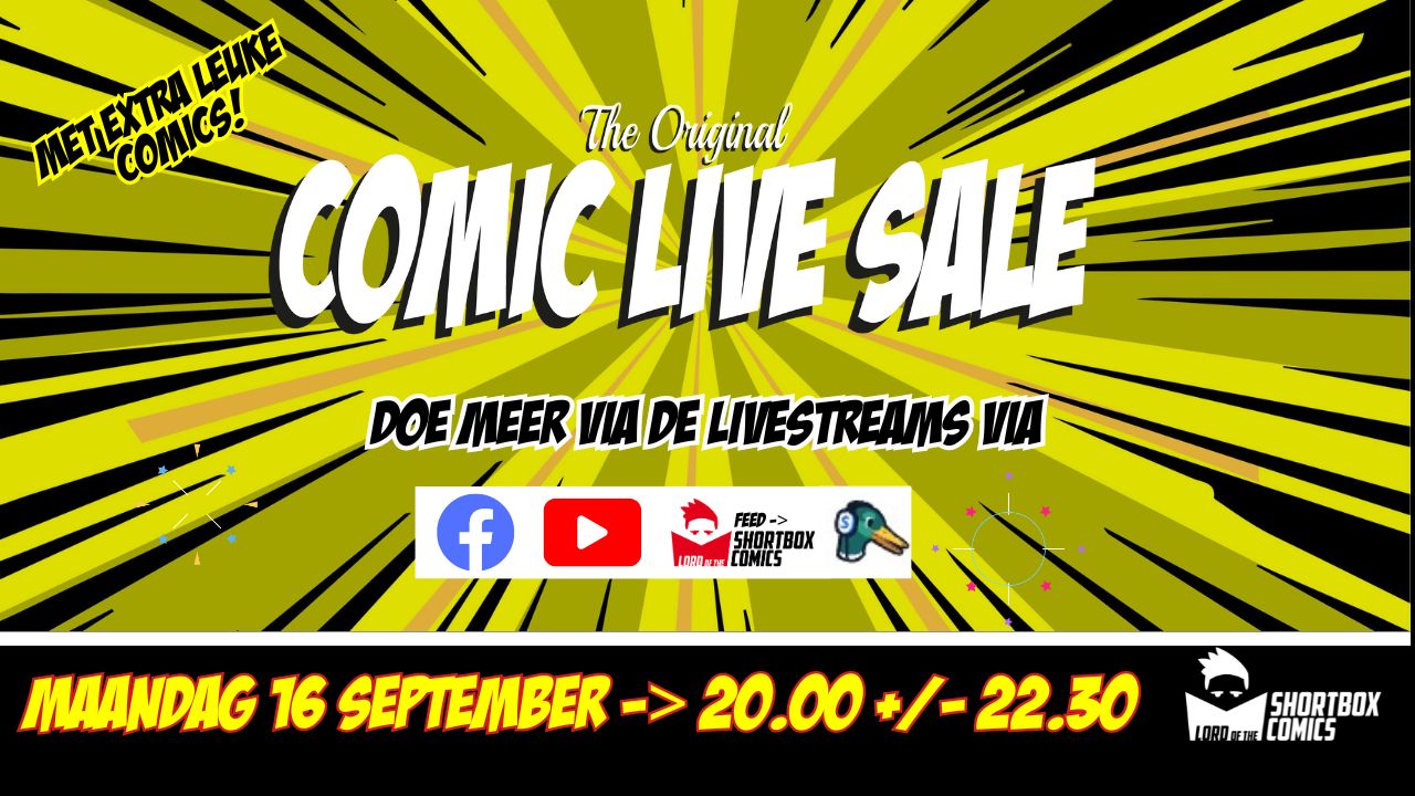 Comic Live Sale #3 - 400 top comics en setjes!