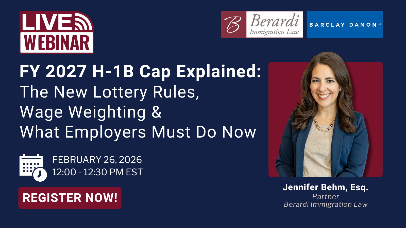 FY 2027 H-1B Cap Explained: The New Lottery Rules, Wage Weighting ...