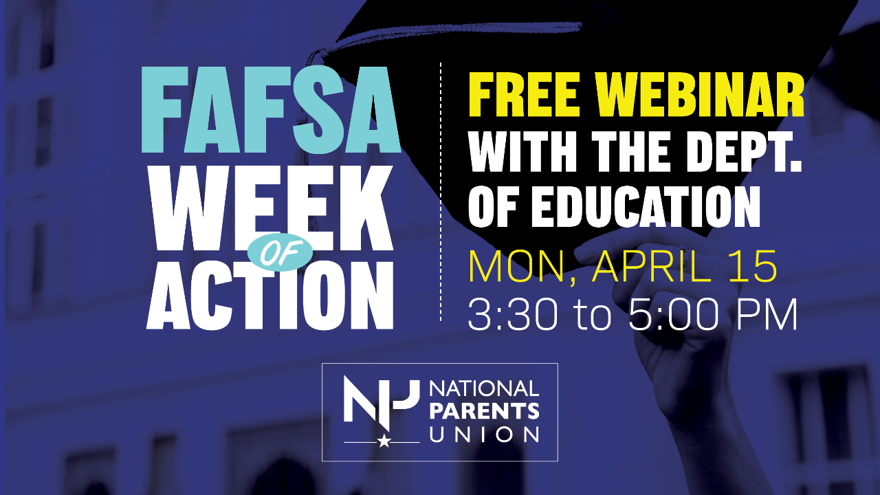 NPU and DOE FAFSA Parent Webinar