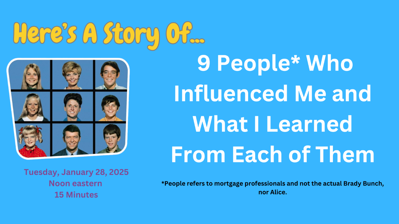 9 People* Who Influenced Me and What I Learned From Each of Them