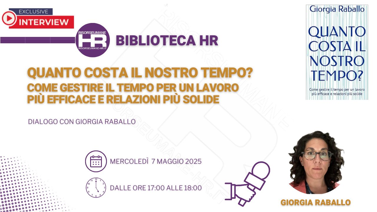 Quanto costa il nostro tempo?
