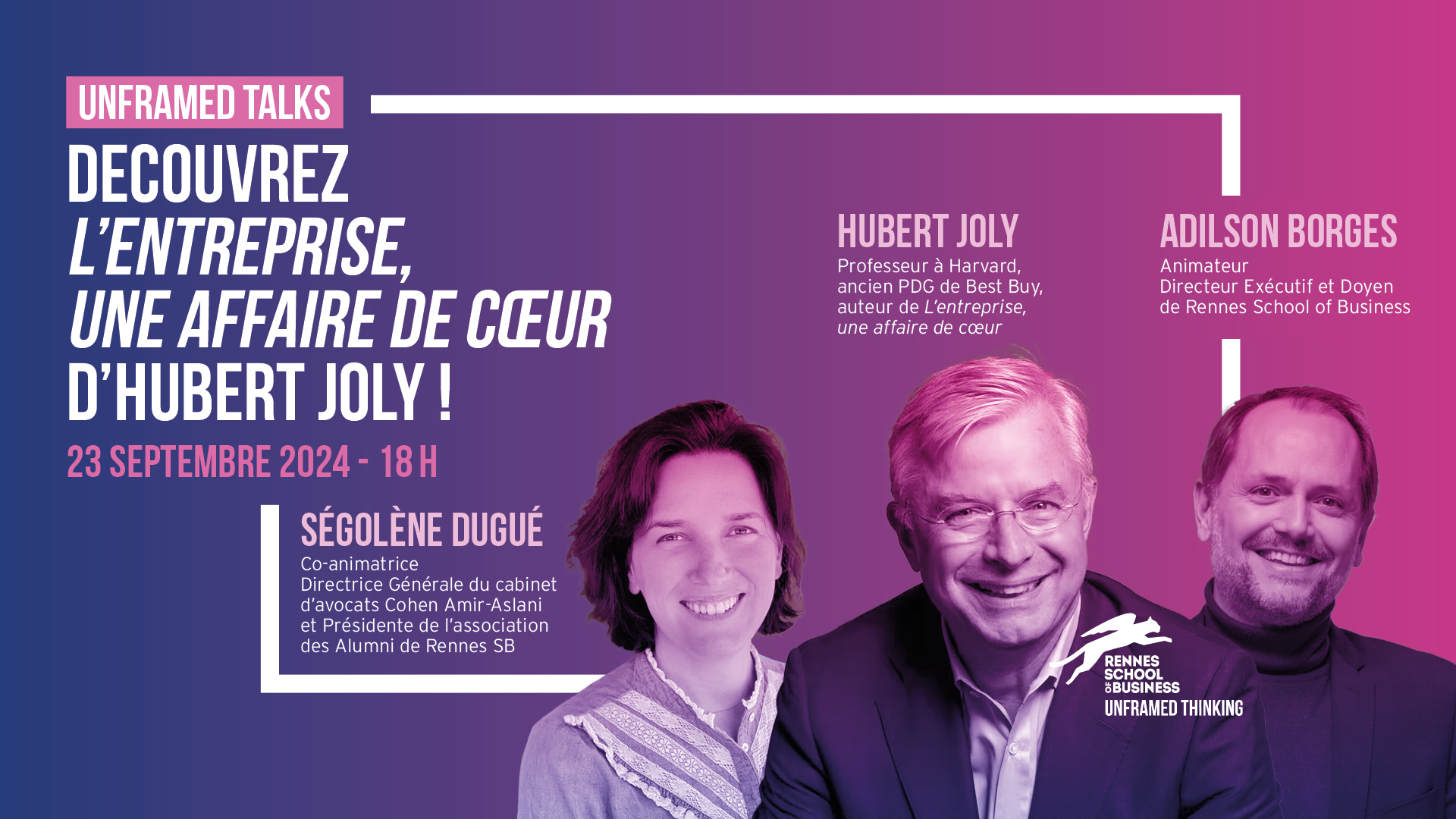 Découvrez L'Entreprise, une affaire de cœur, d'Hubert Joly