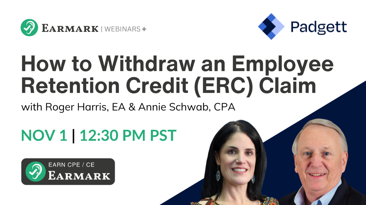 How to Withdraw an Employee Retention Credit (ERC) Claim