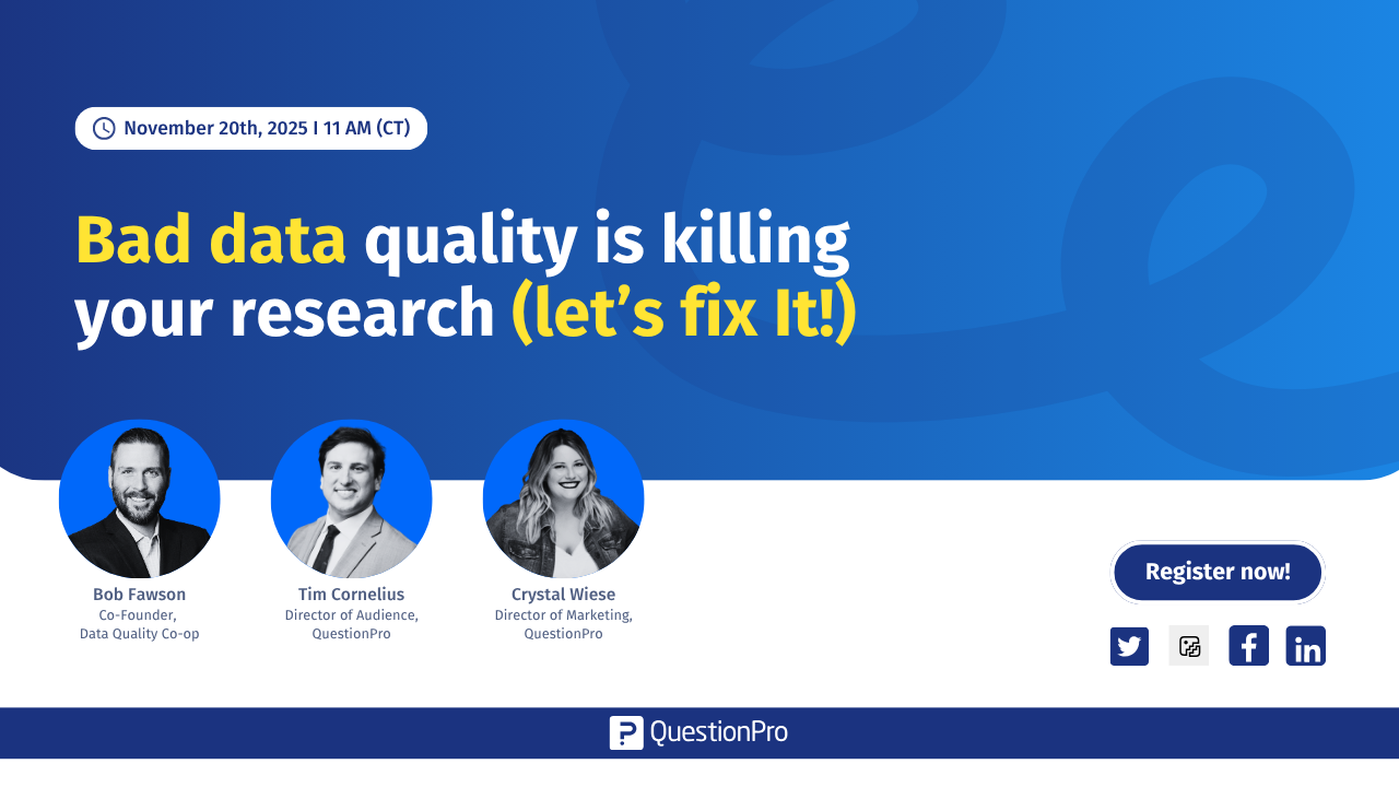 Bad data quality is killing your research (let’s fix It!)