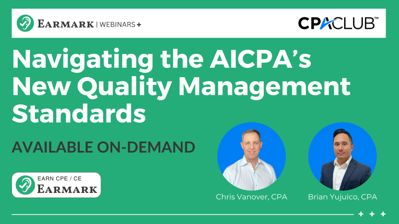 Navigating the AICPA’s New Quality Management Standards