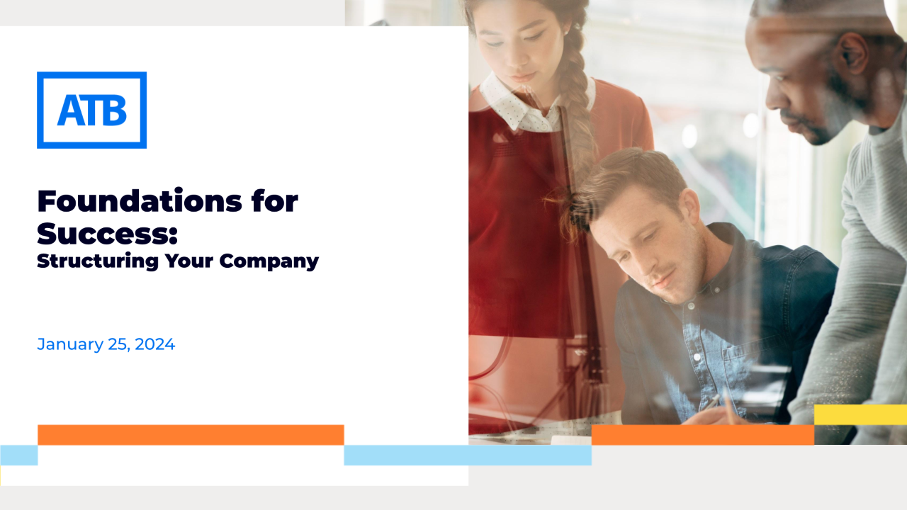 Foundations for Success: Structuring Your Company