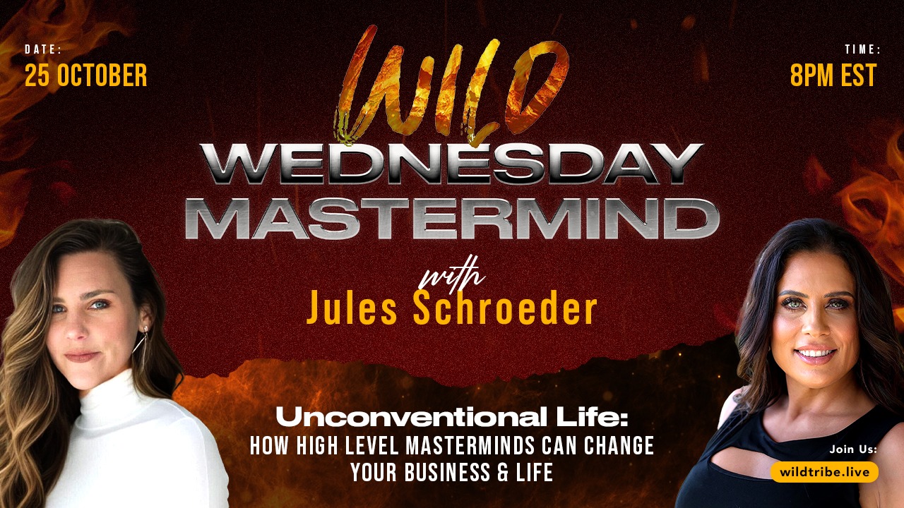 WILD Wednesday Mastermind - Featuring Jules Schroeder with Rhonda Swan - 25 October 2023