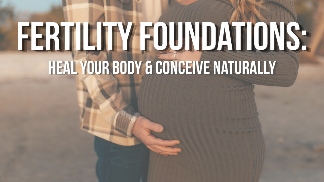 Fertility Foundations Webinar- Heal Your Hormones and Conceive Naturally