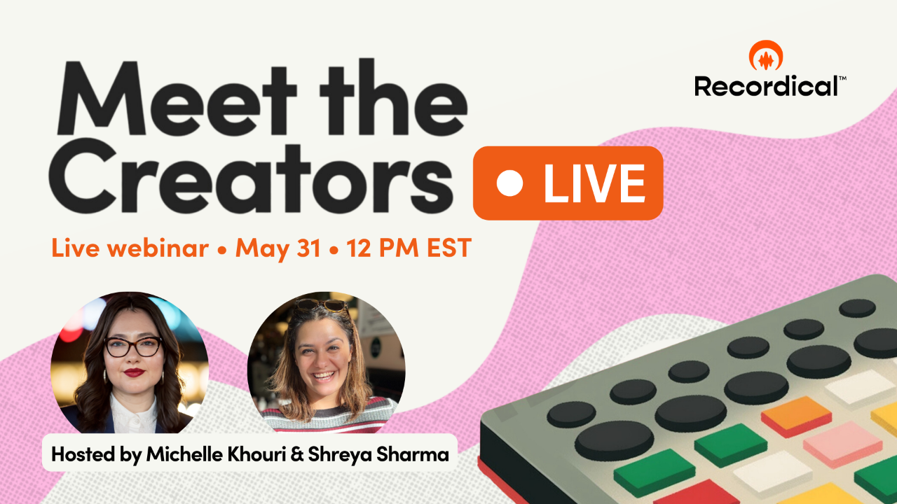 Meet the Creators Live Webinar