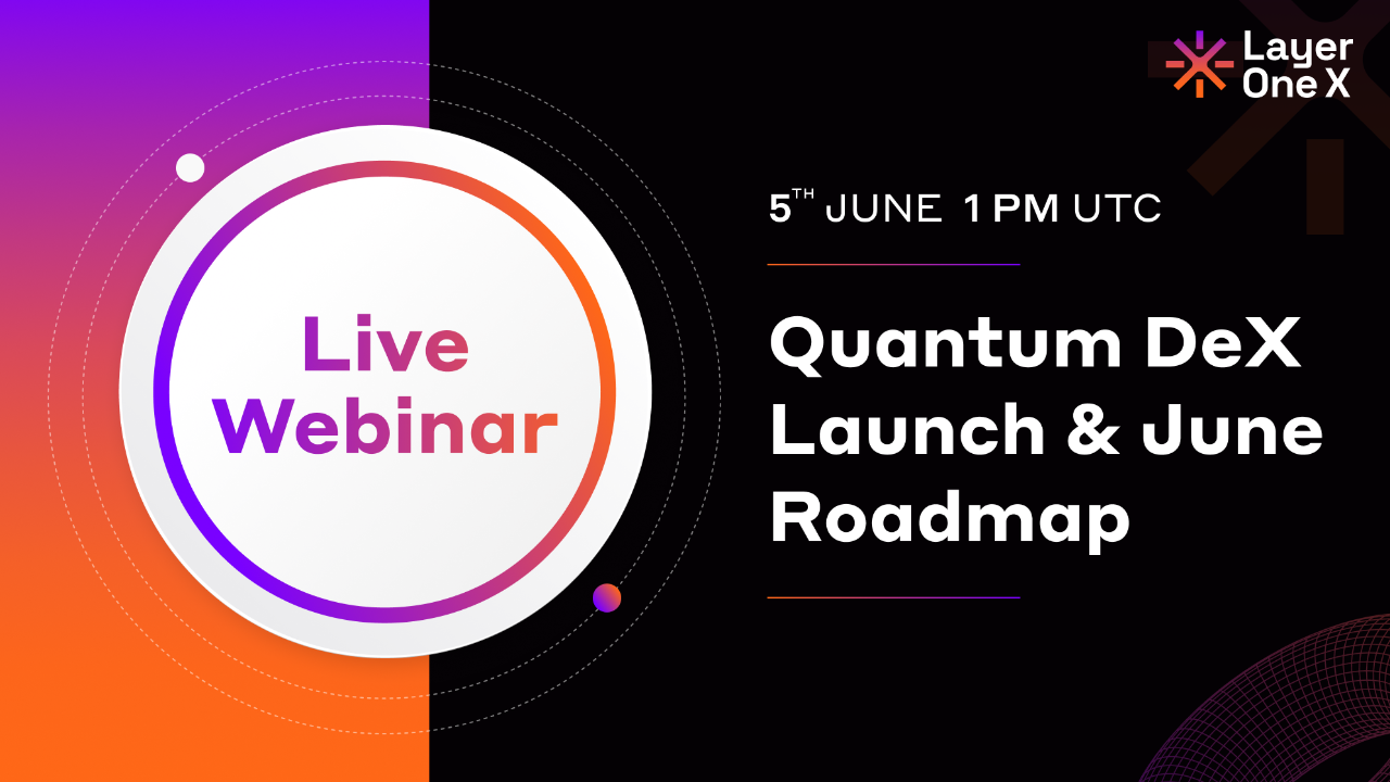 Quantum DeX Launch & June Roadmap