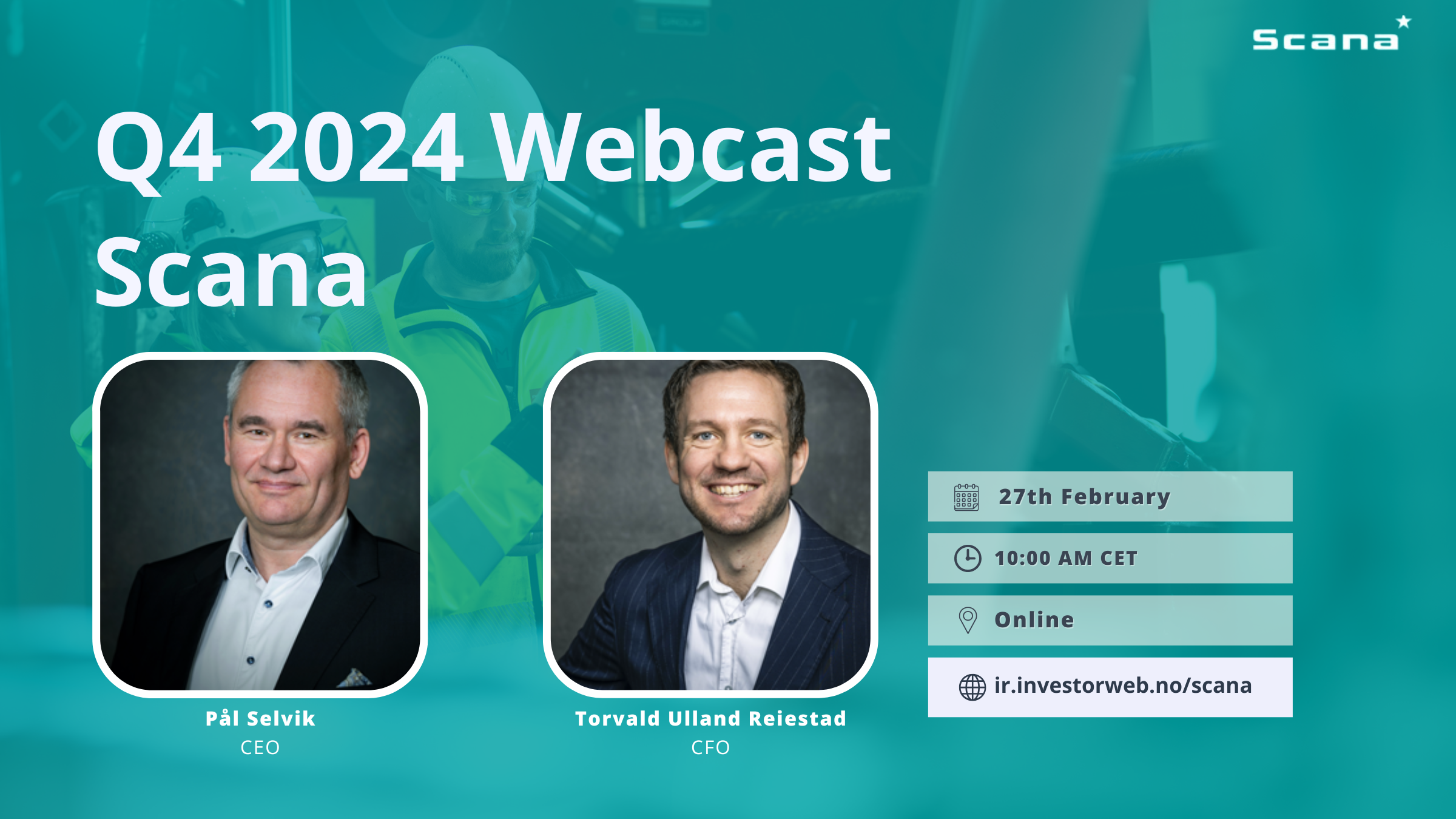 Scana Q4 2024 Webcast