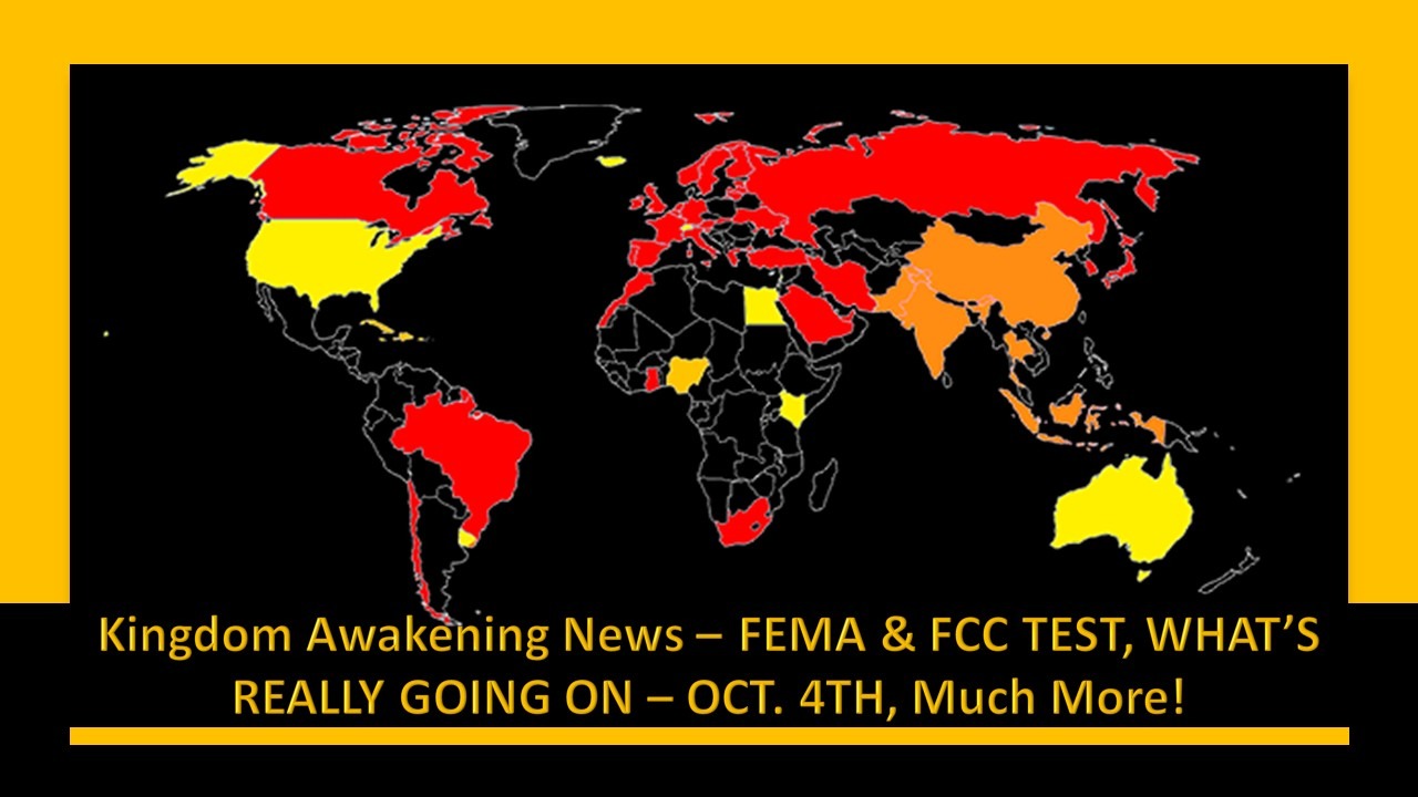 Kingdom Awakening News – FEMA & FCC TEST, WHAT’S REALLY GOING ON – OCT ...
