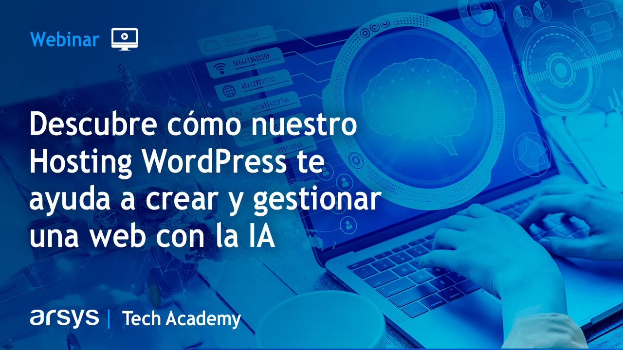 Descubre cómo nuestro Hosting WordPress te ayuda a crear y gestionar una web con la IA