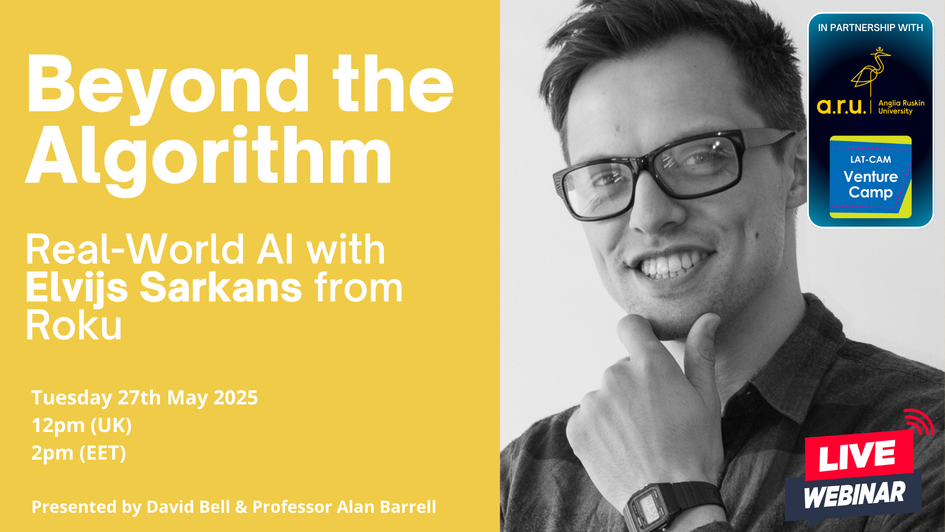 Beyond the Algorithm: Real-World AI with Elvijs Sarkans from Roku
