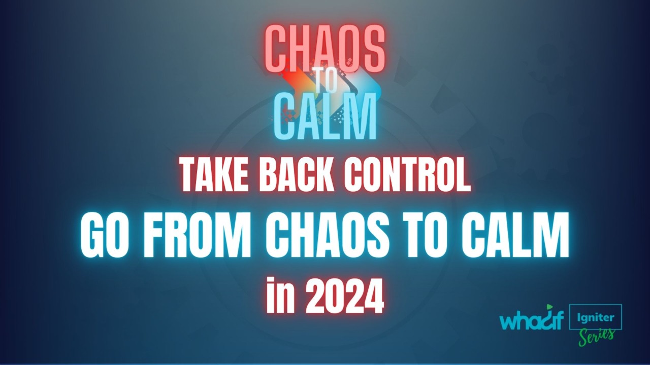Take Back Control of Your Calendar: Go from Chaos to Calm in 2024