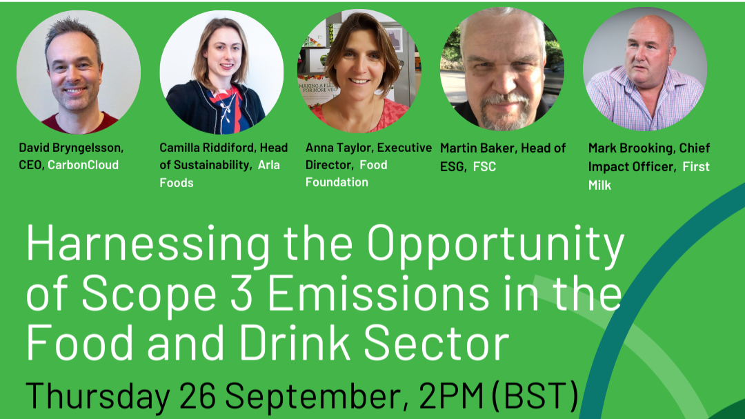 Harnessing the Opportunity of Scope 3 Emissions in the Food and Drink ...